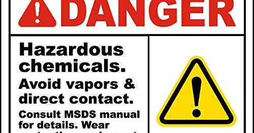 Vinyl Stickers - Bundle - Safety and Warning Signs Stickers - Danger ...